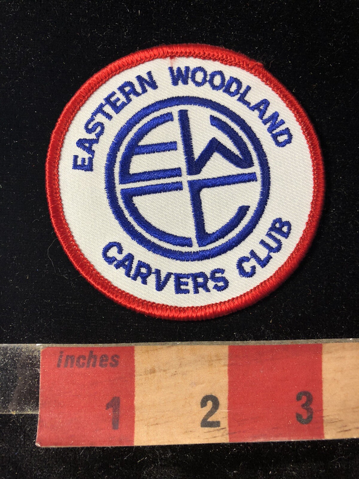 EWCC EASTERN WOODLAND CARVERS CLUB Wood Carving Patch Woodcarver 99J8 ...