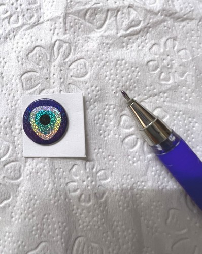 Evil eye 1 Piece Plastic Sticker For Good Lucky | eBay