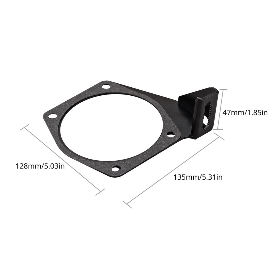 Throttle Body Cable Bracket for 92-102mm LS LS2 LS3 LS6 4 Bolts Intake ...