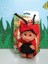 1985 LADY BIRD THE LADYBUG - 3" Dam Norfin Troll Doll Wildlife Series ...