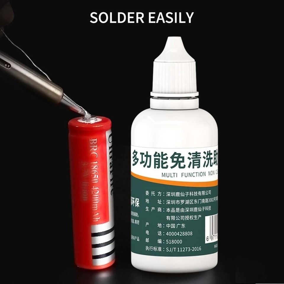 Colorless Stainless Steel Flux Strong Solder Flux Metal Soldering ...