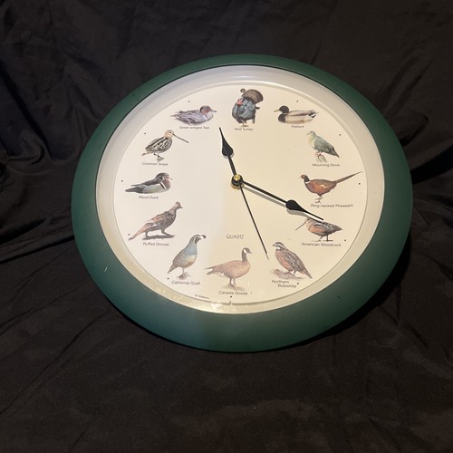 Vintage 1998 Singing Bird Wall Clock Quartz Tested Works | eBay