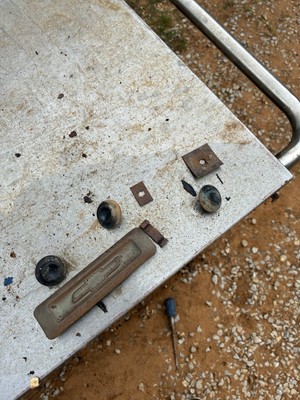 Chevy Trucks Radio & Lighter Delete Plate 1955 1956 1957 1958 1959 Off ...