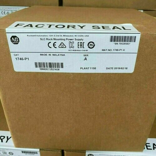 Free Tax 1746-P1 AB SER A SLC 500 Power Supply Rack Module New Factory ...