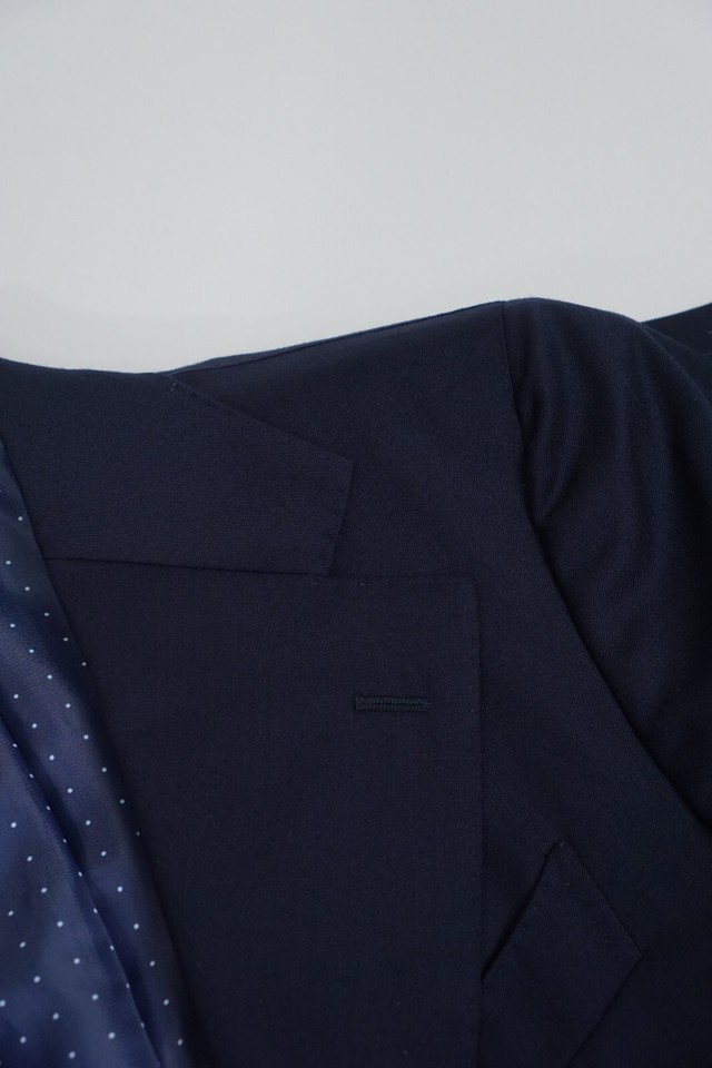 Men Suitsupply Blazer La Spalla Jort Wool & Cashmere Navy Blue Size ...
