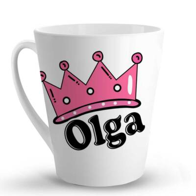 Olga Female Name 12 oz Ceramic Latte Mug | eBay