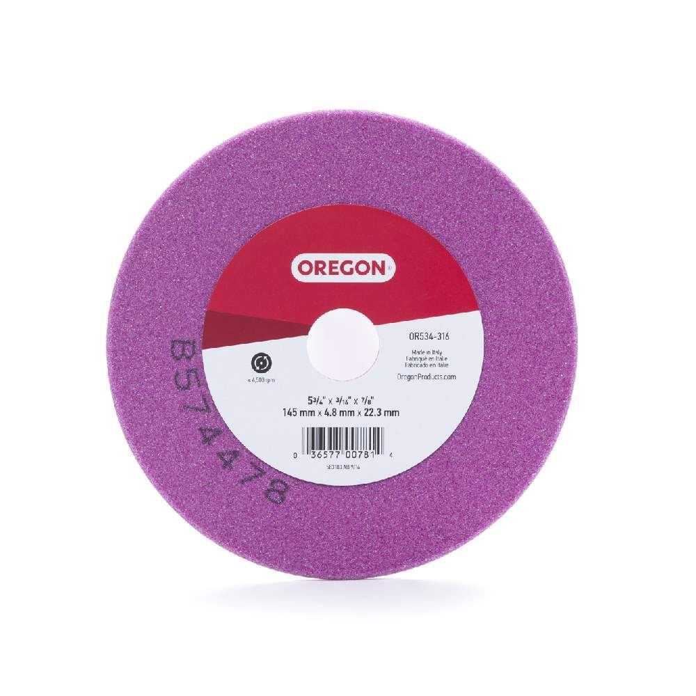 Oregon OR534-316A Grinding Wheel, 5-3/4" x 3/16" | eBay