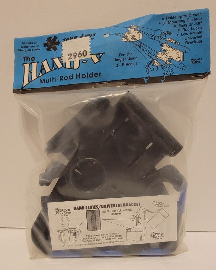 Take & Put Hand-V Multi Rod Holder Model TPMR-1 New In Package | eBay