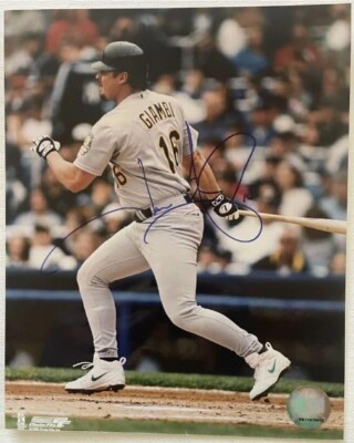 Jason Giambi Signed Autographed Vintage 8x10 Photo Oakland Athletics | eBay