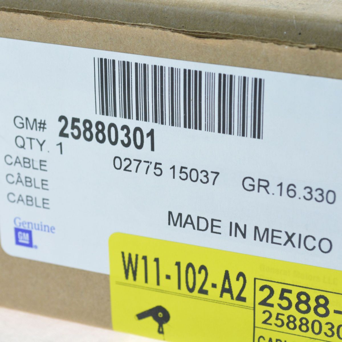 OEM 25880301 Door Latch Release Cable Front Left or Right Side for ...