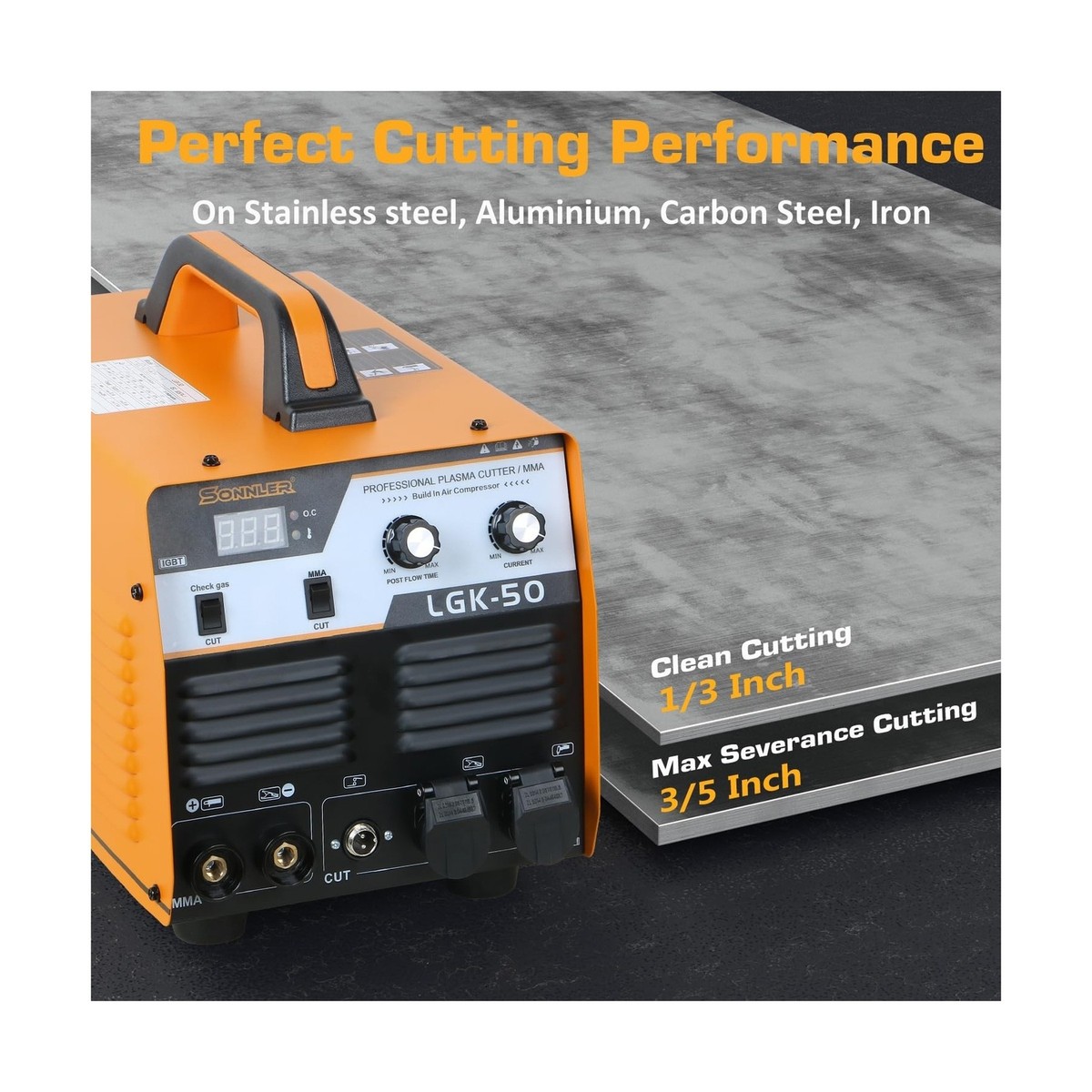 2 In 1 Plasma Cutter And Welder 2 In 1 50A Plasma Cutter/MMA, 220V ...