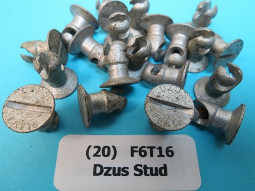 F6T16 DZUS Studs Flush Head 3/8” Shank x 1/2” Grip Aircraft Race Sprint ...