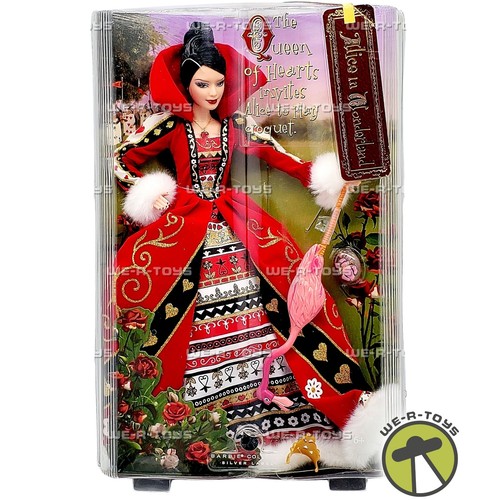 Barbie Alice in Wonderland Queen of Hearts Silver Label Doll 2007 ...