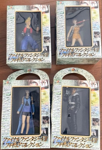 Final Fantasy VIII Figure Set 4 Piece Collectibles Series Limited ...