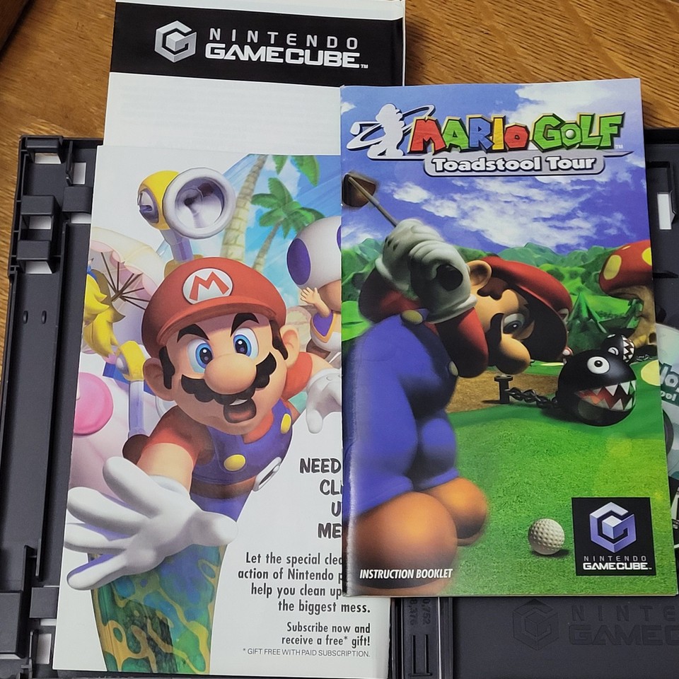 Mario Golf Toadstool Tour [Player's Choice] - CIB - Good - Gamecube | eBay