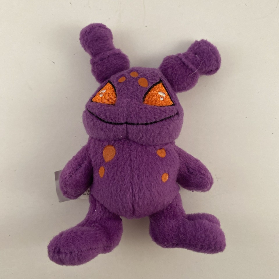 Neopets Purple Grundo + Red Yurble Plush McDonalds Happy Meal Toy 2004 ...