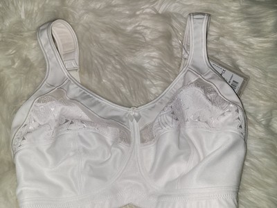 Amoena Post Surgery Mastectomy Bra Isadora Non-wired Soft Bra -white 34 ...