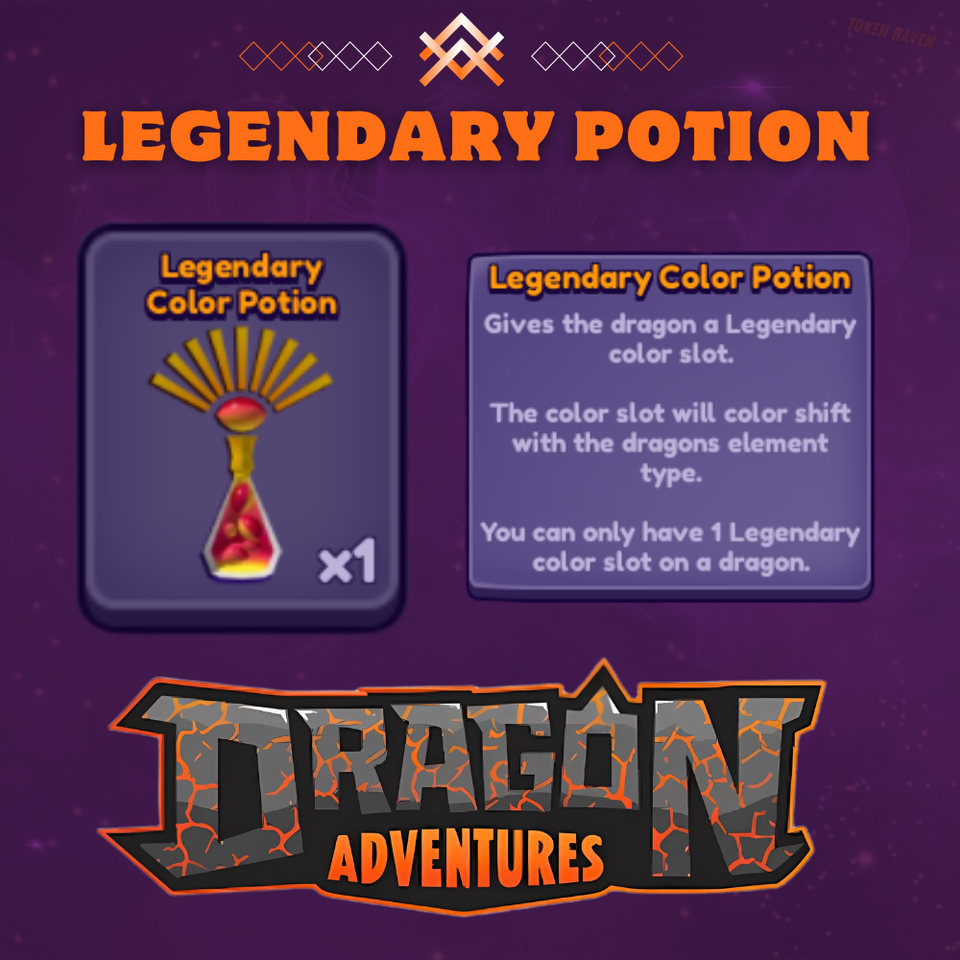 Legendary Potions | Dragon Adventures | Potions | Roblox | DA 🧪 | eBay