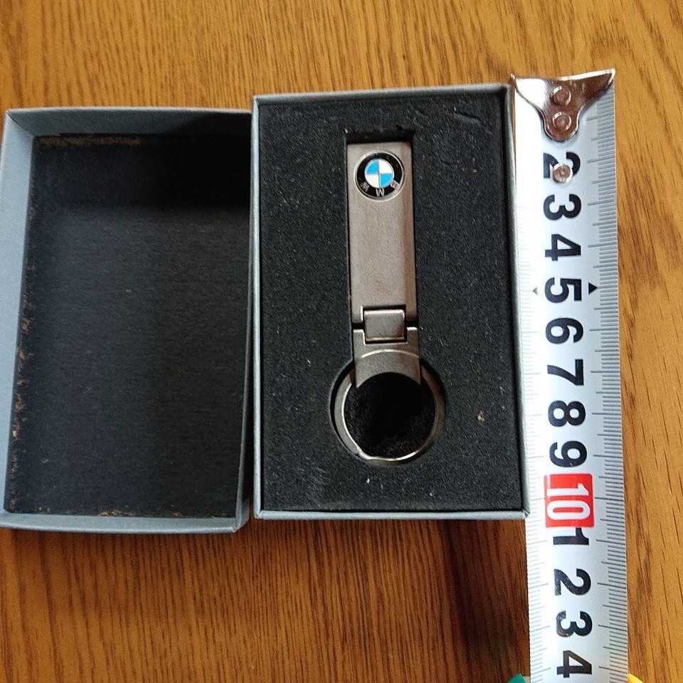 [Import duties included] BMW Metal Keychain with Original Box, Stylish ...
