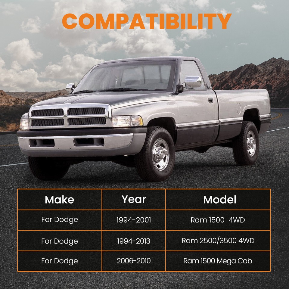 3.5 Inch Anteriore 3.5" Lift Leveling Kit for Dodge Ram 2500 3500 4WD ...