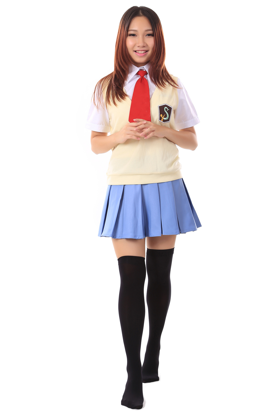 Tari Tari Cosplay Costume Shirahama Hill High School Female Fall ...