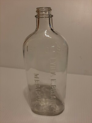 Vintage Dr. LYDIA E. PINKHAM'S Medicine Glass Bottle 14 1/2 oz. | eBay
