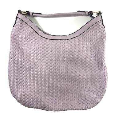 Unbranded Women's Handbag Shoulder Bag Lilac woven *Read | eBay