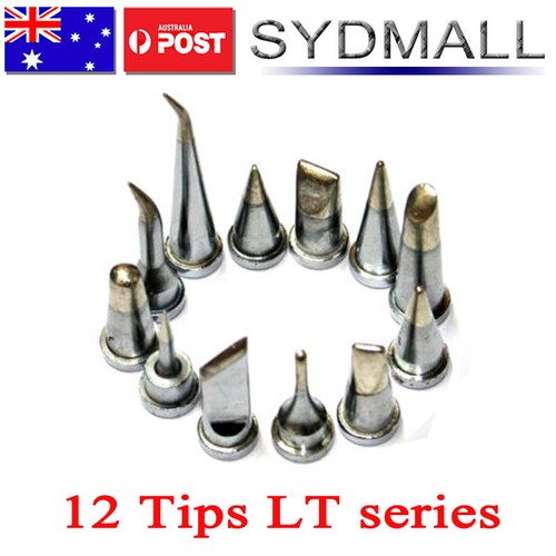 12PCs Solder Soldering Station Iron Tips LT FOR Weller WSD80 WSP80 ...