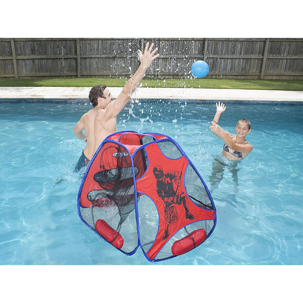 Coop Hydro 5-in-1 Swimming Pool Yard Basketball FootBall Frisbee ...