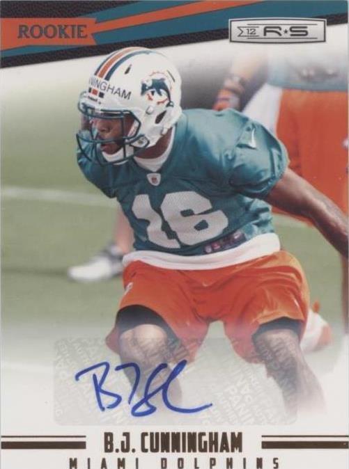 2012 Panini Rookies & Stars - Rookie B.J. Cunningham #155 Signatures ...