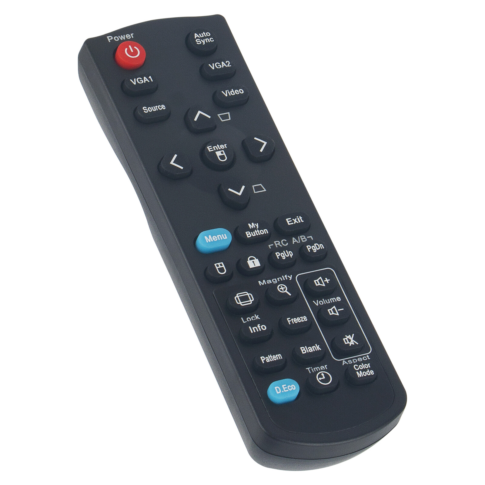 Replace Remote for ViewSonic Projector PJD5126 PJD5132 PJD5134 PJD5226 ...