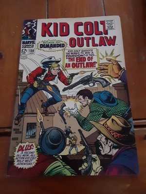 Kid Colt Outlaw #138 (Marvel Comics January 1968) VF+ | eBay