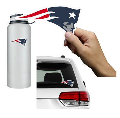 New England Patriots Logo Football Decal Sticker the Size is 3 Inches ...