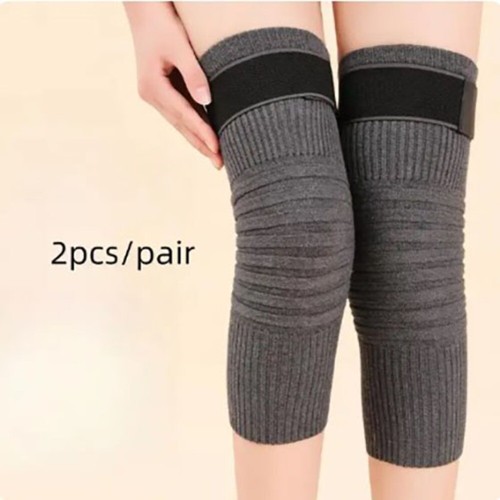 Antiskid Fleece Knee Pads Warm Plush Knee Pads Durable Warm Knee Pads ...