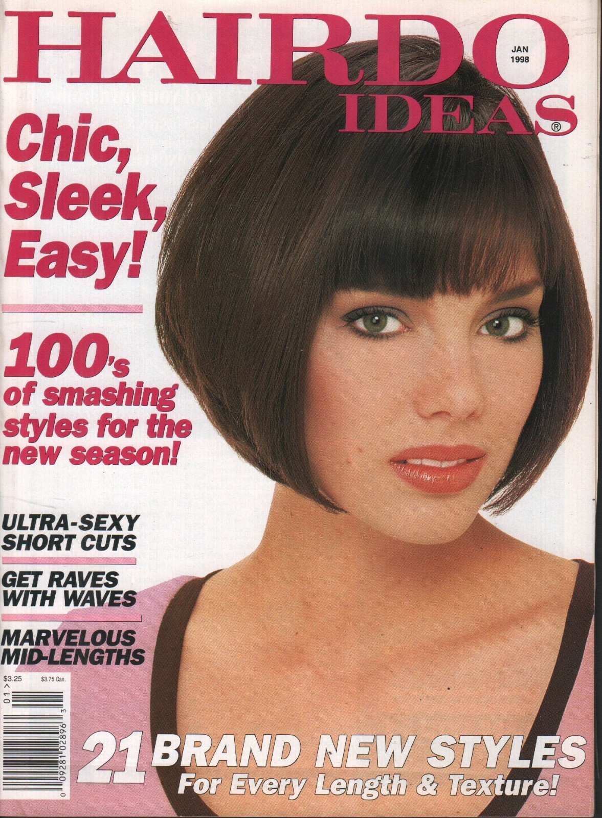 Hairdo Ideas January 1998 Hairstyle Magazine 071919AME | eBay