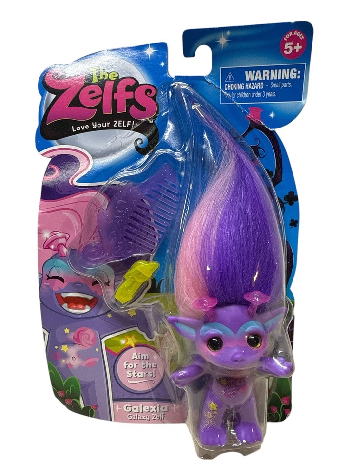 GALEXIA GALAXY THE ZELFS 2 1/2" Moose Toys - NEW IN SEALED PKG - RARE ...