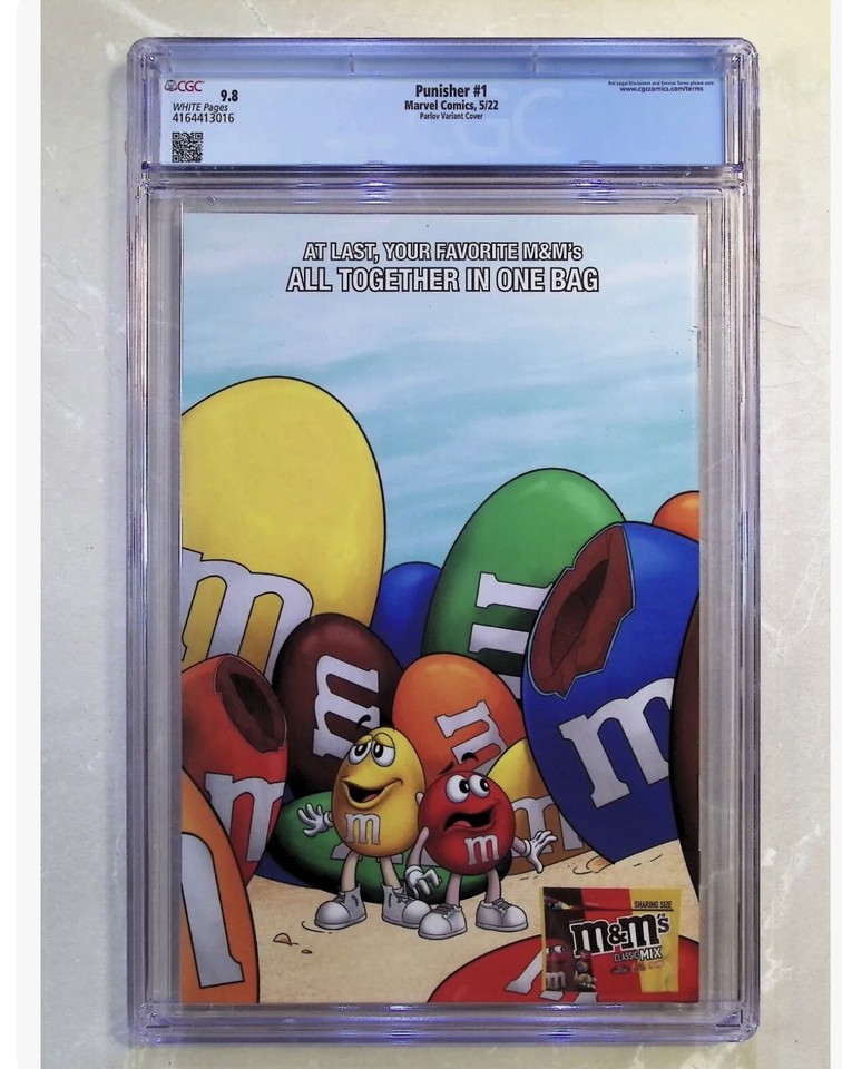 The Punisher #1 (2022 Marvel Comics) Goran Parlov Variant 1st Print CGC ...