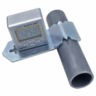 iGAGING AngleCube Digital Angle Gauge with Tube Rotation Mount for roll ...