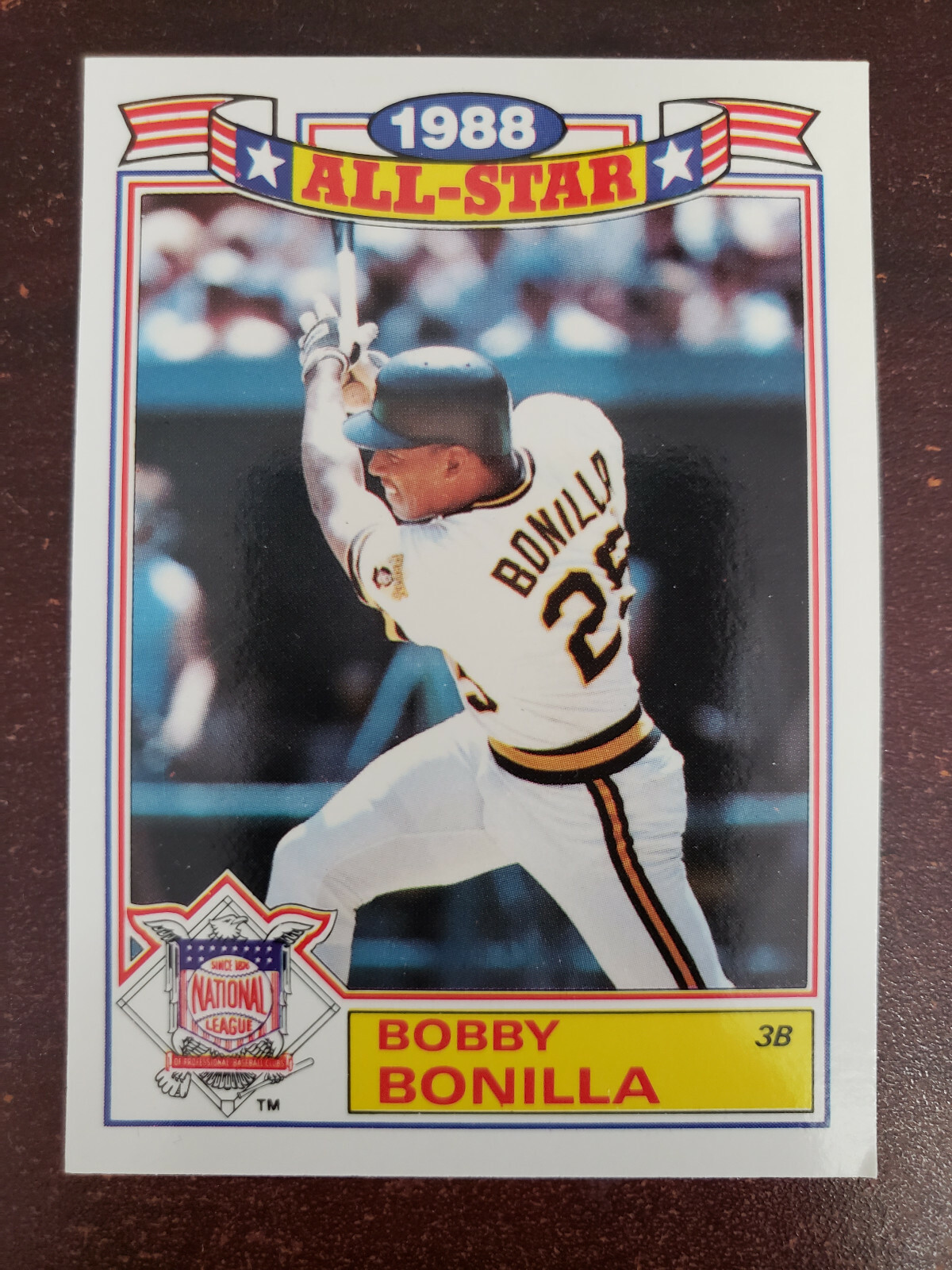 1988 Topps All-Star Game Commemorative Set Bobby Bonilla Baseball Card ...