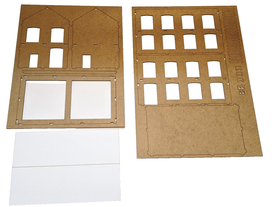 Vale Building No1 Laser Cut Scratch Aid Layout Kit 00 Gauge 4mm Model ...
