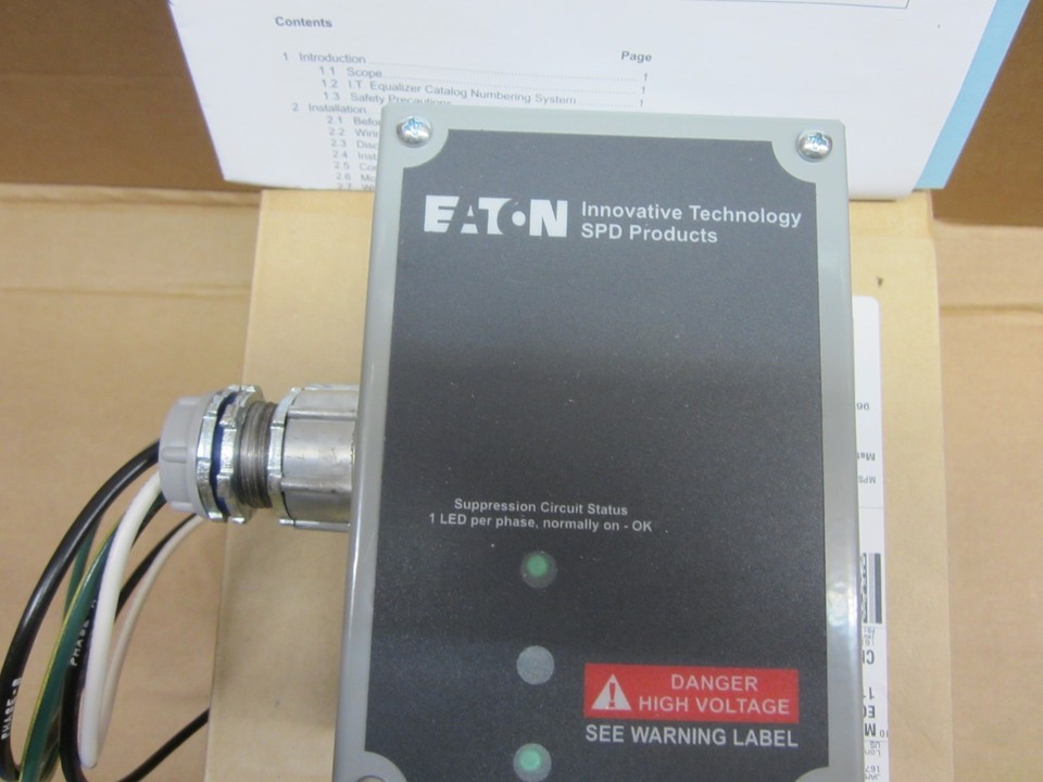 EATON I T EQUALIZER SURGE PROTECTOR EQX080N-1S101 | eBay