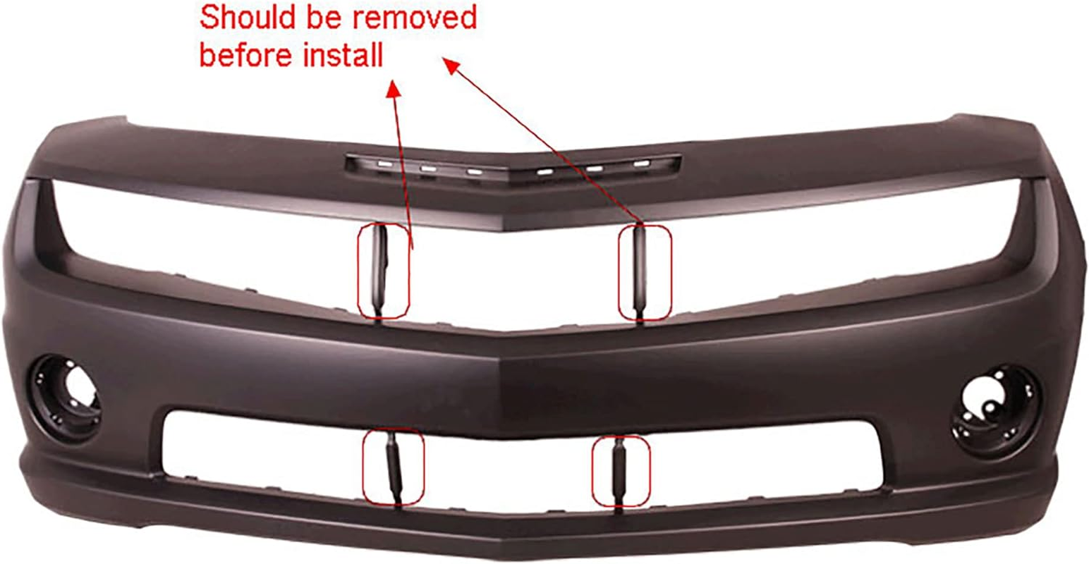 Front Bumper Cover Compatible with 2010-2013 Chevrolet Camaro Primed ...