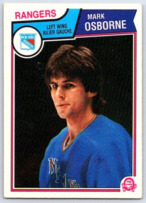 1983-84 O-Pee-Chee Mark Osborne New York Rangers #252 | eBay