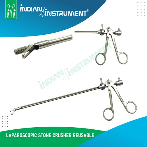 1pc Laparoscopic Stone Crusher Forceps Reusable Surgical Instruments CE ...