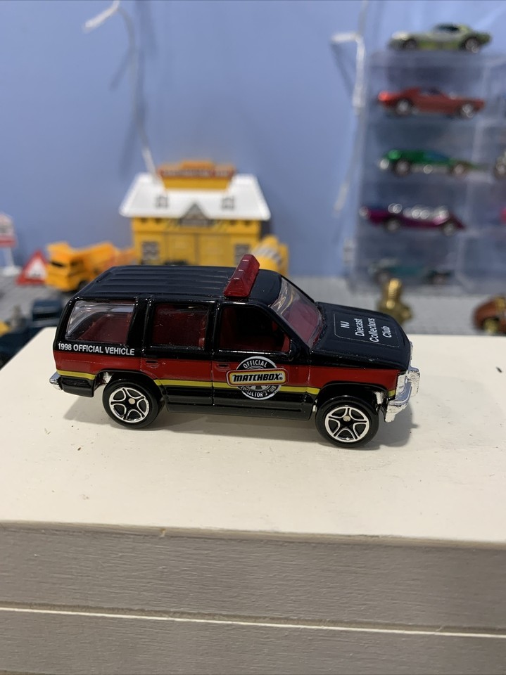 Matchbox 97’ Chevy Tahoe Police New Jersey Diecast Collectors Club | eBay