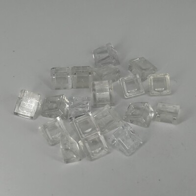 20 Piece LEGO 54200 Slope 30 Degree 1x1x2/3 Transparent Trans-Clear | eBay