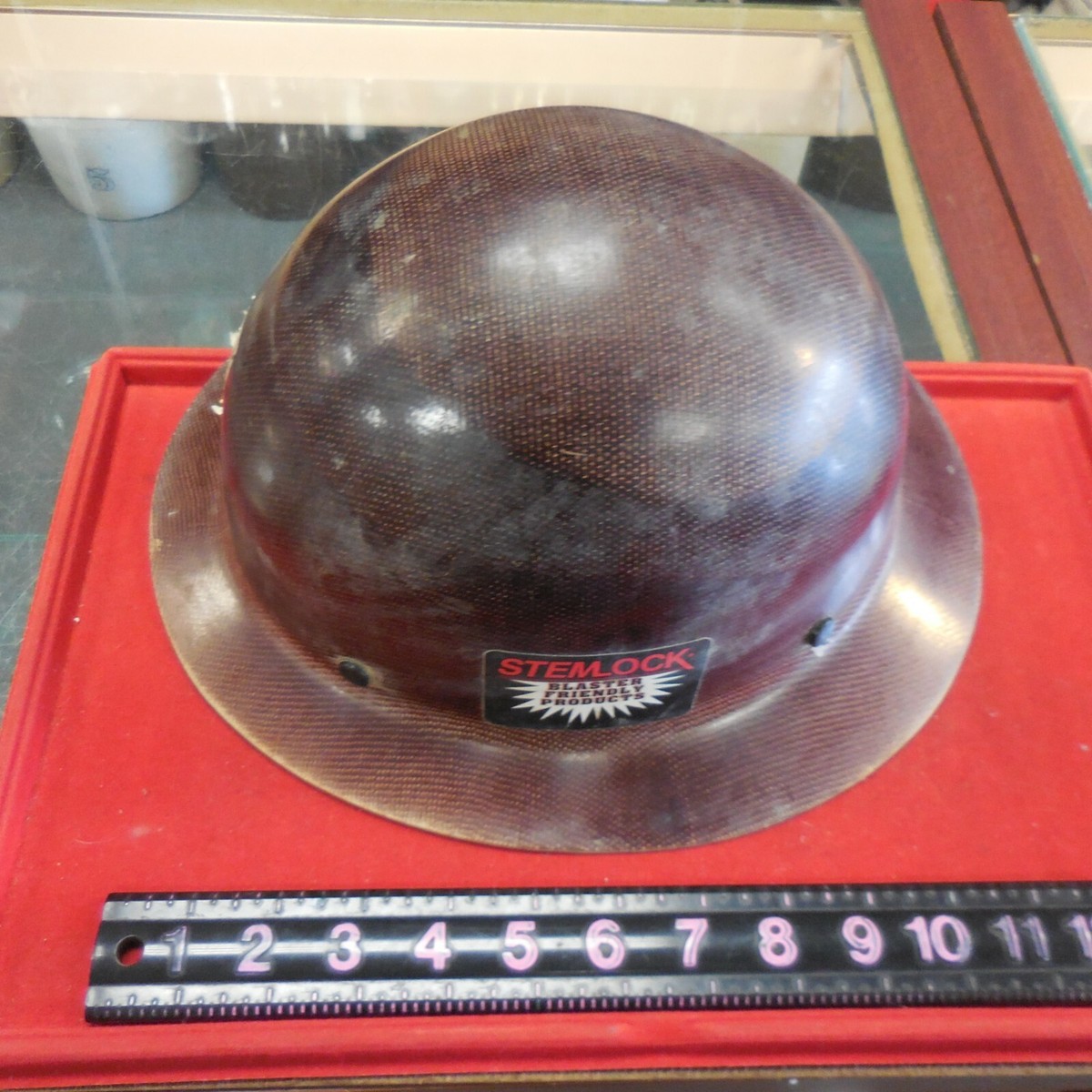 Miners Helmet 1970 Miner Icon Silhouette With Safety Helmet And