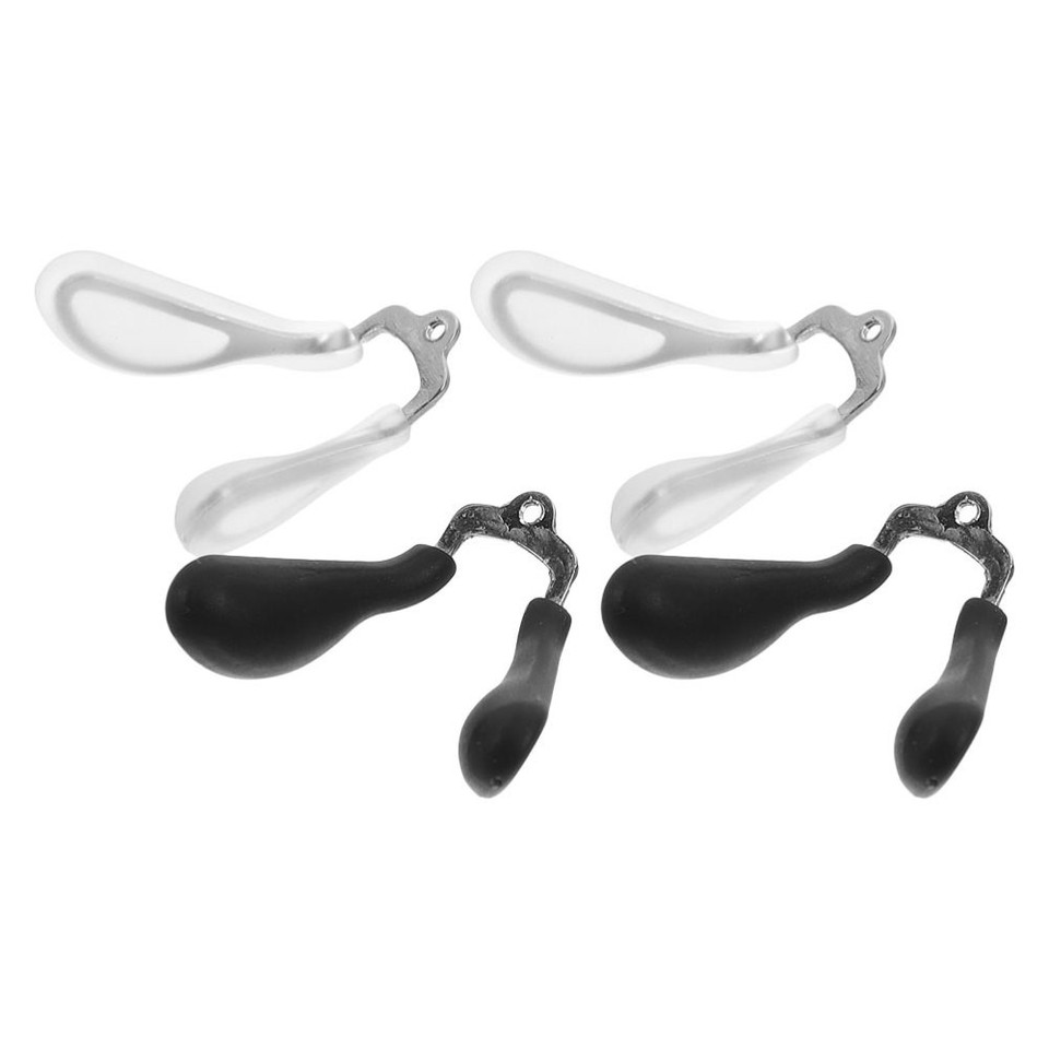 4 Pcs Glasses Nose Pads Soft Silicone Bridge Strap Nose Cushions for ...
