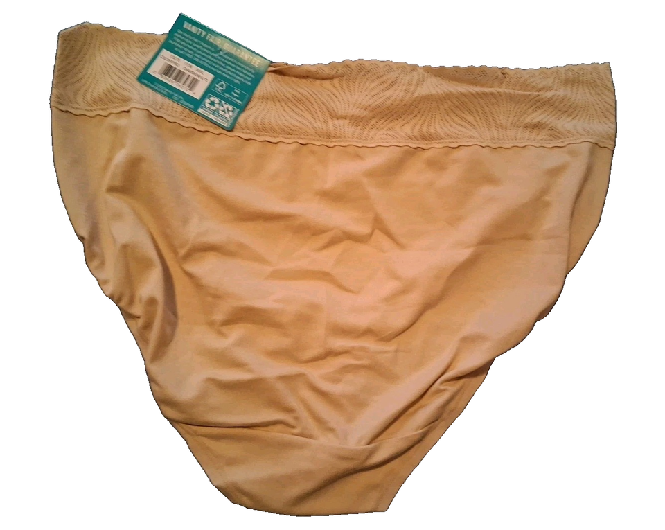 3 Pack Vanity Fair Women's Effortless HI-Cut Panties 13275 Tan Sz-8/XL ...