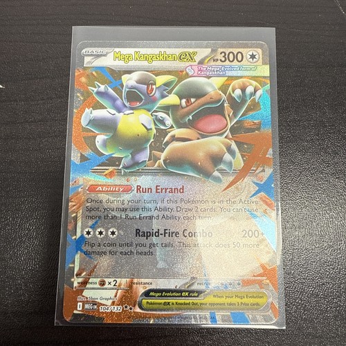 Mega Kangaskhan ex 104/132 Mega Evolutions NM - English ready to ship ...